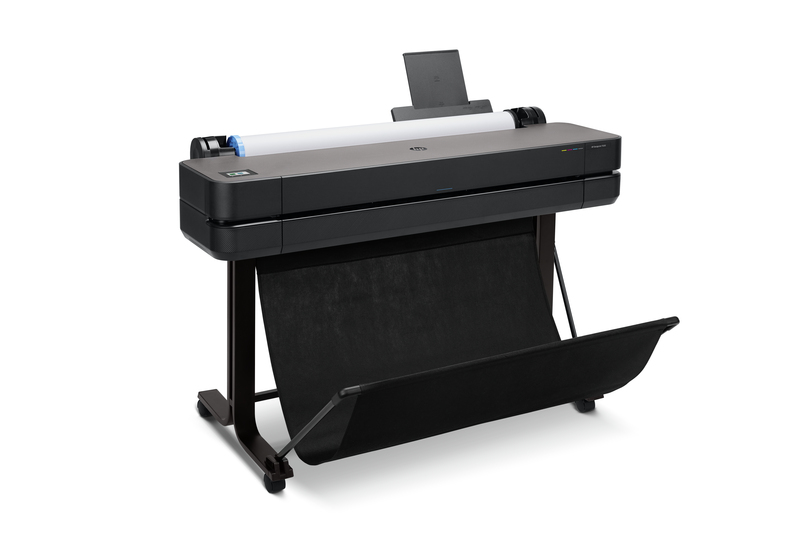 HP DesignJet T630 Large Format Wireless Plotter Printer - 36", with convenient 1-Click Printing ...